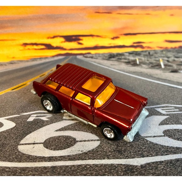 Hot Wheels | Accents | Hot Wheels Chevy Nomad Custom Restoration Red ...